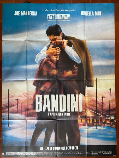 AFFICHE BANDINI DOMINIQUE DERUDDERE Joe MANTEGNA Ornella MUTI 120x160cm ...