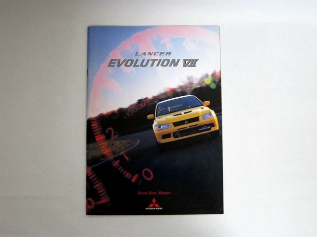 MITSUBISHI LANCER EVOLUTION7 Sales Brochure ＆ Accessories Catalogue ...