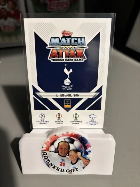 TOPPS MATCH ATTACK extra 2025 Micky Van De Ven Kings of Europe Mint ...