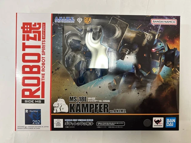MS-18 KAMPFER VER Anime Robot Spirits Gundam 0080 War Pocket Side Ms ...