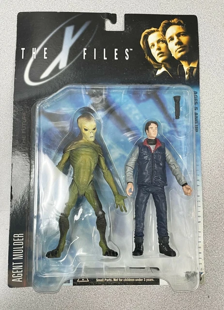 FIGURINE ARTICULÉE THE X-Files Agent Mulder & Alien McFarlane 1998 Toys ...