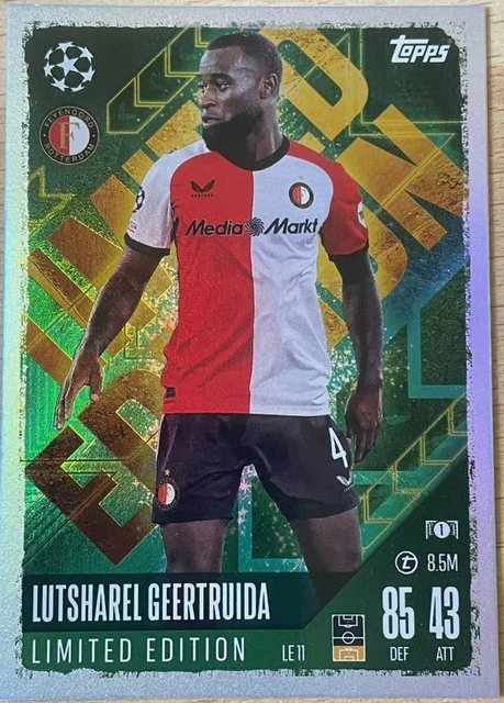 MATCH ATTAX 2024 2025 24 25 Lutsharel Geertruida Feyenoord Limited ...