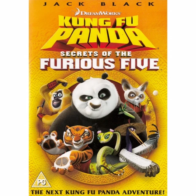 KUNG FU PANDA: Secrets of the Furious Five (DVD, 2008) Free UK P&P, New & Sealed £4.35 - PicClick UK