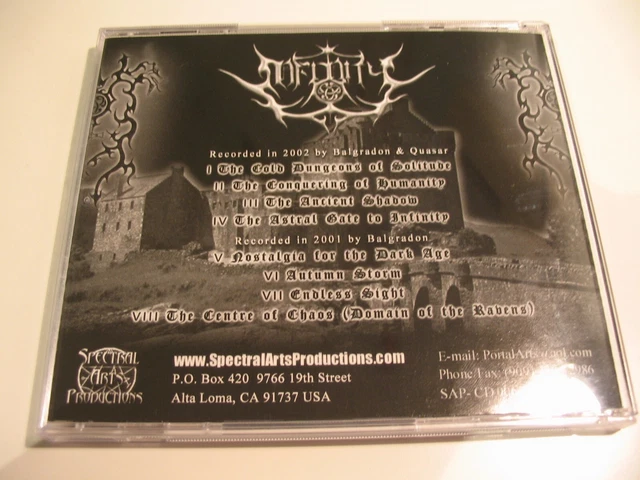 INFINITY NOSTALGIA FOR the Dark Age ORG CD 2003 Dissection Watain Dark ...