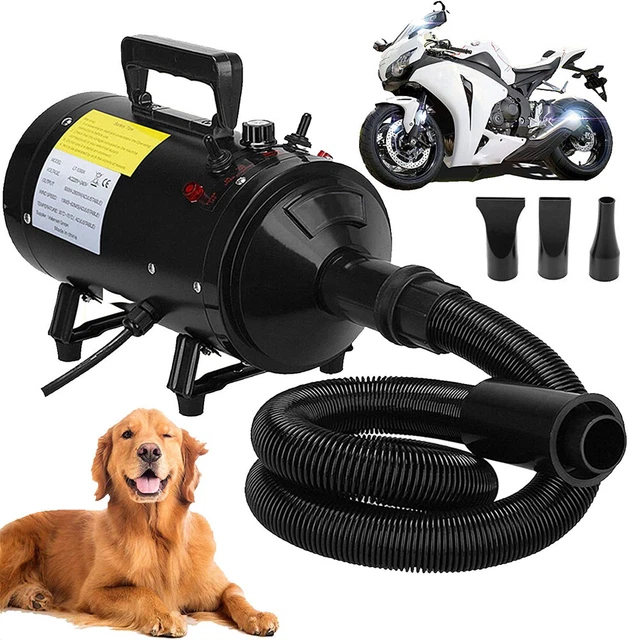 DOG DRYER BLASTER Quiet Dog Blaster Dryer with Heat Variable Speed Dog ...