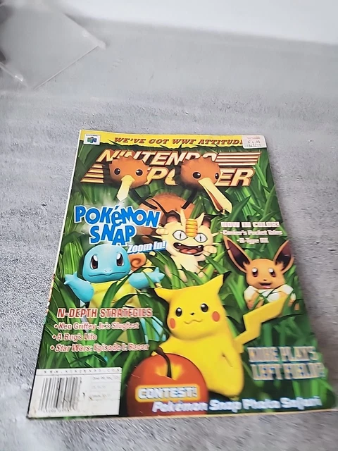 NINTENDO POWER VOL 121 June 99 Pokemon Snap Video Game Magazine W ...