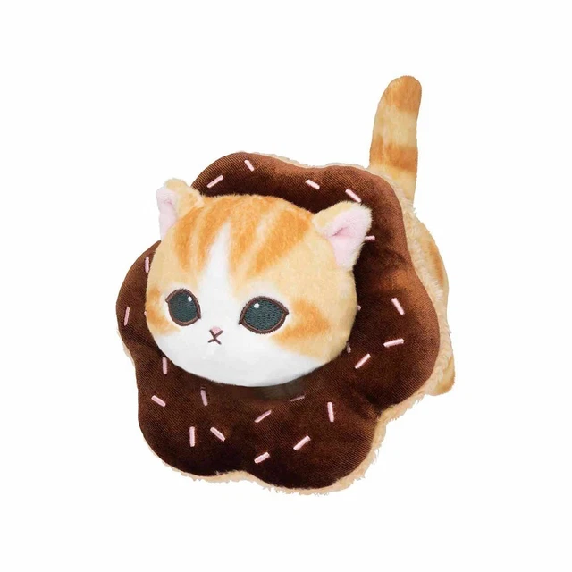 MOFUSAND COFFEE AND Donuts Plush Stuffed Toy Chocolate Cream 2025 Japan ...