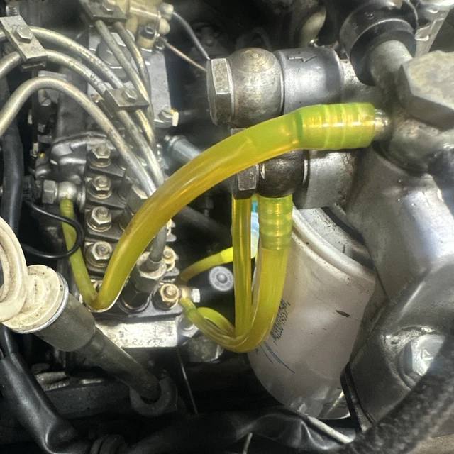 MERCEDES-BENZ W123 W126 Diesel Fuel Flex Lines - OM617 - 300D 300TD ...