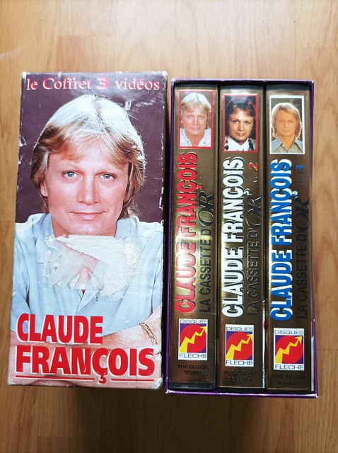 COFFRET VHS CLAUDE François EUR 14,90 - PicClick FR