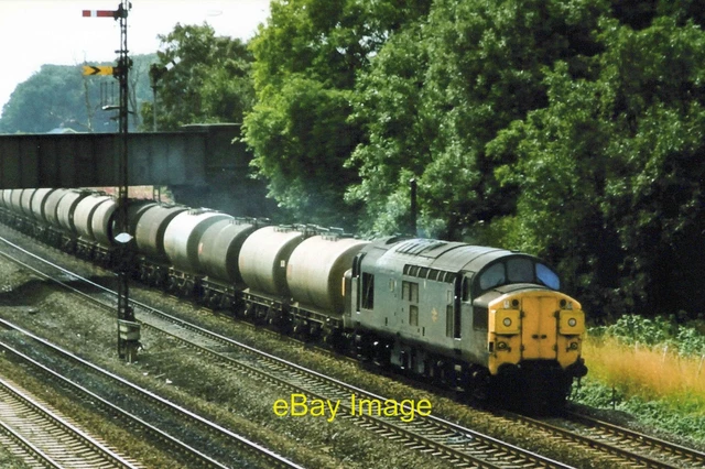 PHOTO RAILWAY 6X4 Class 37 37076 Freight Train near Milford Jcn c1981 £ ...