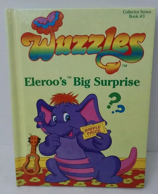 DISNEY'S WUZZLES ELEROO'S Big Surprise 1984 Vintage Childrens book #3 £ ...