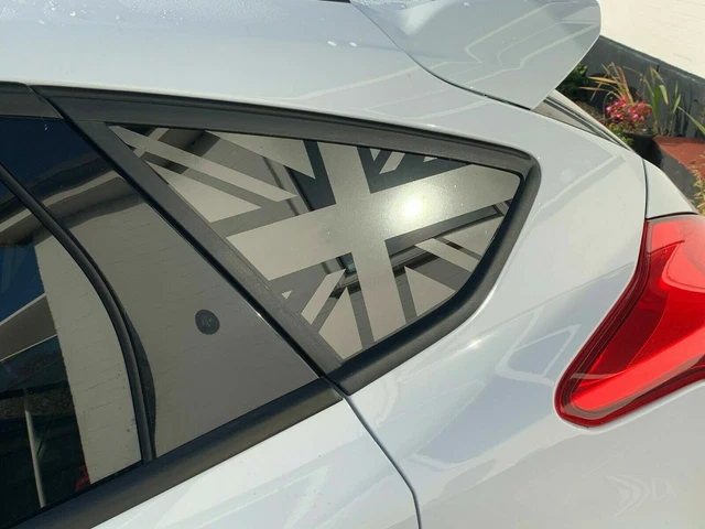 MULTI COLOUR FORD Focus Mk3, Mk3.5 Union Jack Window Sticker/Decal pack ...