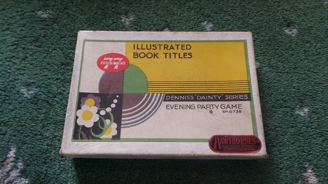 1930’S THE DAINTY Series Evening Party Games RARE NOG738 £7.75 ...