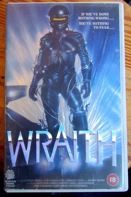 WRAITH, MEDUSA VHS Pal Big Box Ex Rental,Charlie Sheen £40.89 - PicClick UK