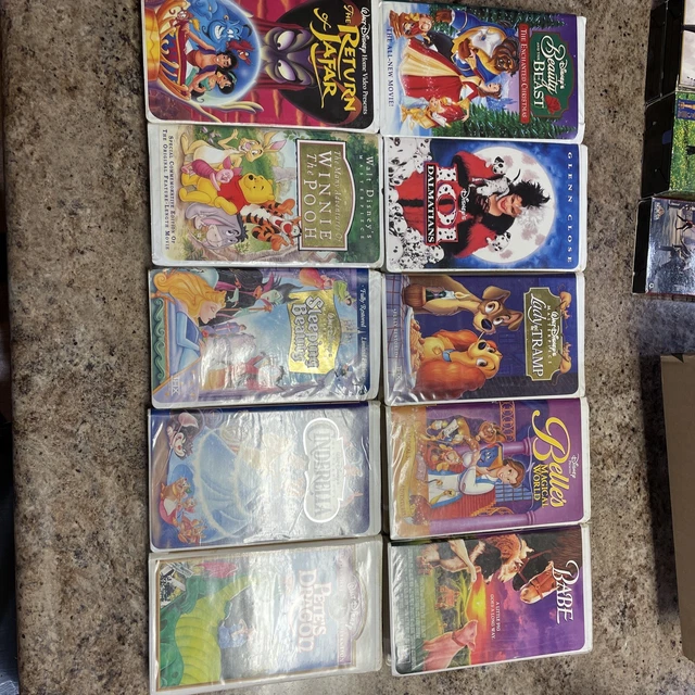 10 CLASSIC DISNEY VHS Tapes £17.32 - PicClick UK