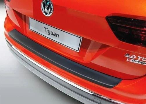 NEW GENUINE VW Tiguan Mk2 Rear Black Plastic Bumper Protector Trim £39. ...