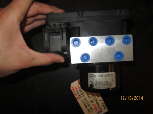 JAGUAR S TYPE Abs Pump & Module W/Part #4R83-2C219-Bd / 4R83-2C405-Ad ...