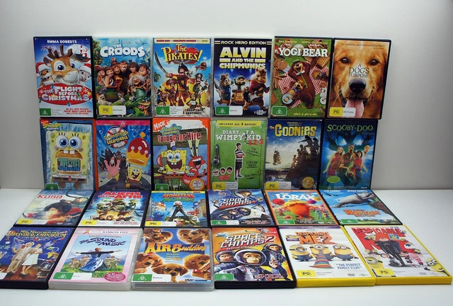 KIDS FAMILY DVD Bundle Bulk Lot of 24 Movies Mixed DVDs Region 4 PAL $29.95 - PicClick AU