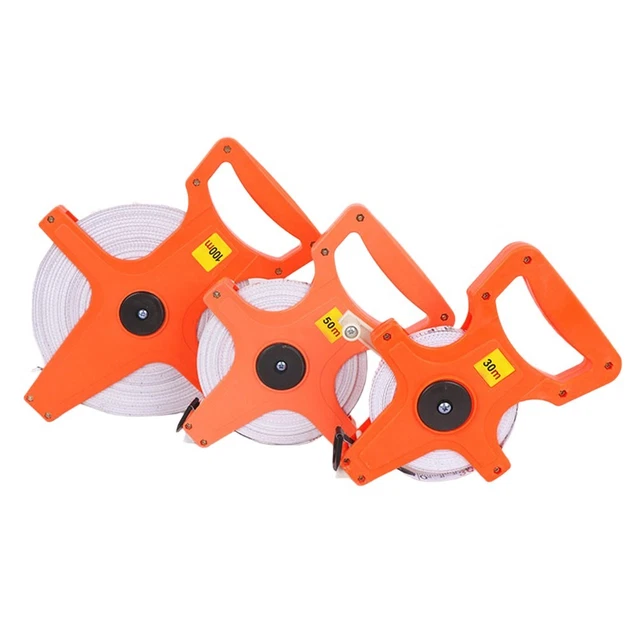 FIBERGLASS YARD MEASURE 100 Meters with Dual Sided Metric and Imperial ...