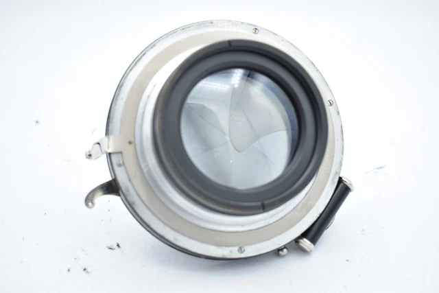 CARL ZEISS JENA 25cm (250mm) F/4.5 Tessar Lens, in Compound Shutter £ ...