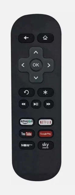 FOR NOW TV and Roku 1 2 3 4 HD LT XS XD Express Remote Control ...