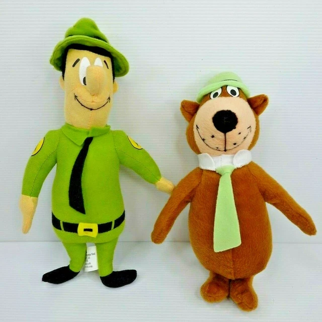 YOGI BEAR AND Ranger Smith Plush Soft Toy Hanna Barbera Collectable $60 ...