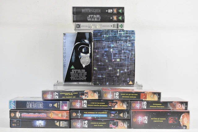 VINTAGE SCI-FI MOVIE VHS Video Tape Bundle - Star Trek, Babylon, Star Wars £14.99 - PicClick UK