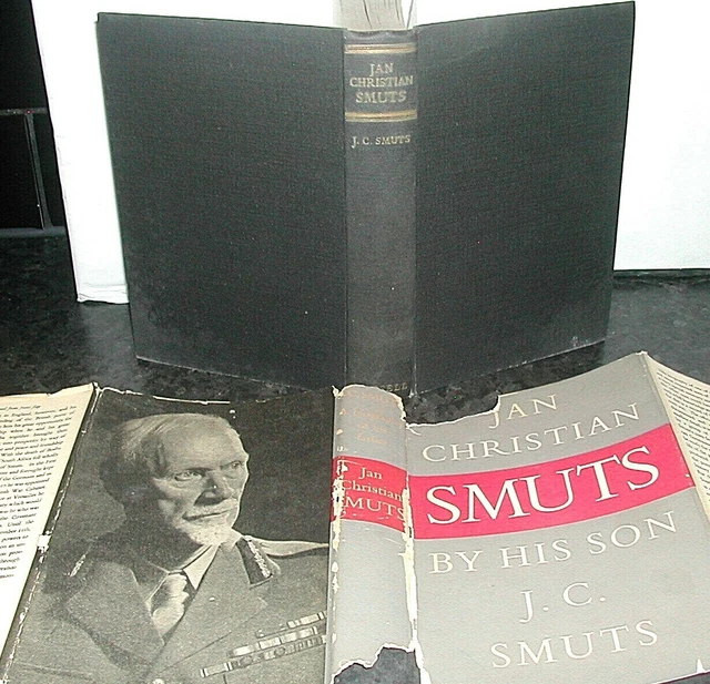 JAN CHRISTIAN SMUTS J C Smuts BOER WAR 1st Ed SOUTH AFRICA Army WWI ...