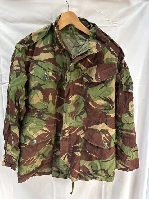GENUINE BRITISH ARMY Surplus DPM Camouflaged 1968 Pattern Smock - Size ...