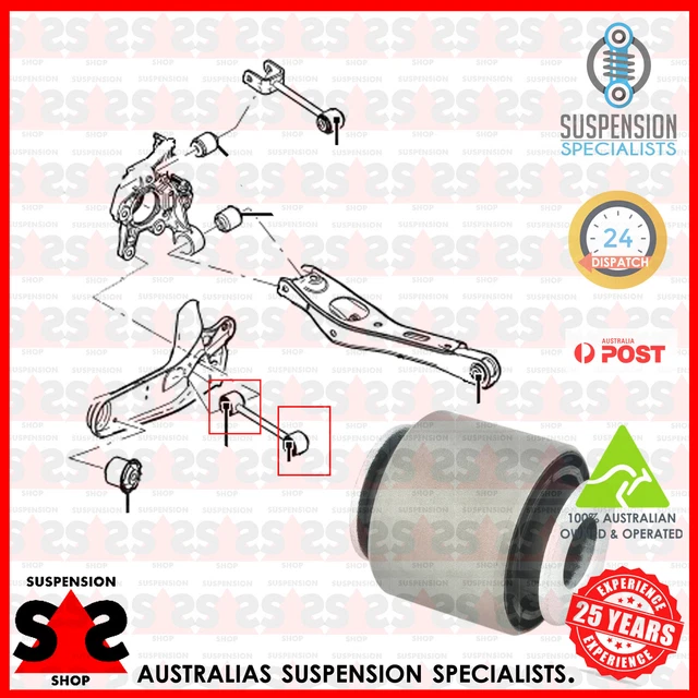 REAR MOUNTING, CONTROL/TRAILING Arm Suit FORD USA Explorer 4.0 Flexfuel ...