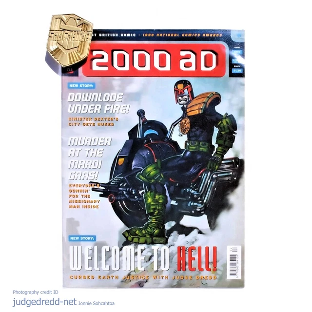 2000AD PROG 1092 Judge Dredd Comic Issue Very Good to Excellent ...