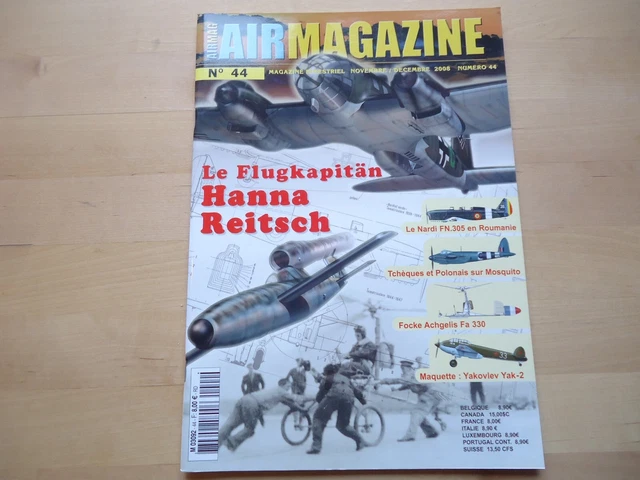 MILITARIA N°44 AIR Magazine Aviation Maquette Hanna Reitsch Nardi Fn ...