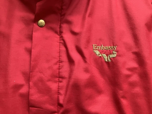 RARE VINTAGE 1990S Embassy Cigarettes Corporate Promotional Puffer ...