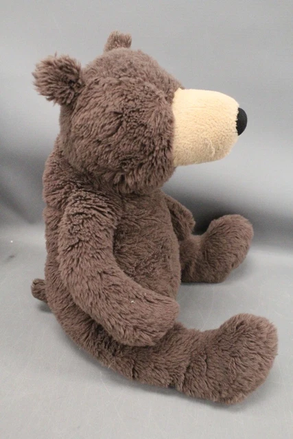 JELLYCAT LONDON KNOX BEAR KNOX2B Brown Plush TEDDY BEAR Soft Toy ...