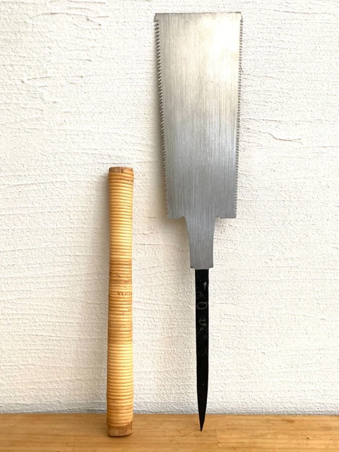 JAPANESE HAND SAW''NAKAYA Sukesaburo''Carpentry pro tool double edge ...