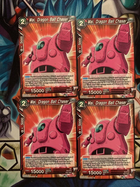 DRAGON BALL SUPER( Mai, Dragon Ball Chaser) X4 Full Playset EUR 2,48 ...