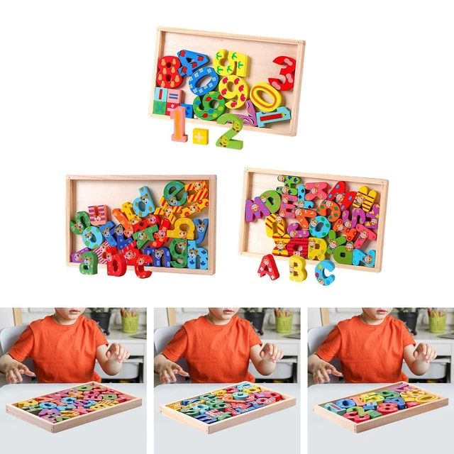 WOODEN JIGSAW PUZZLE Preschool Educational Activity Montessori Puzzles ...