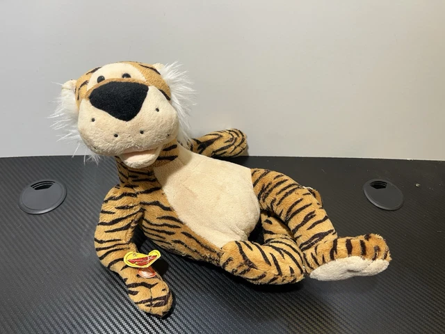 DONT WORRY BE happy Singing Tiger Toy Plush Soft Toy Robert Dyas ...