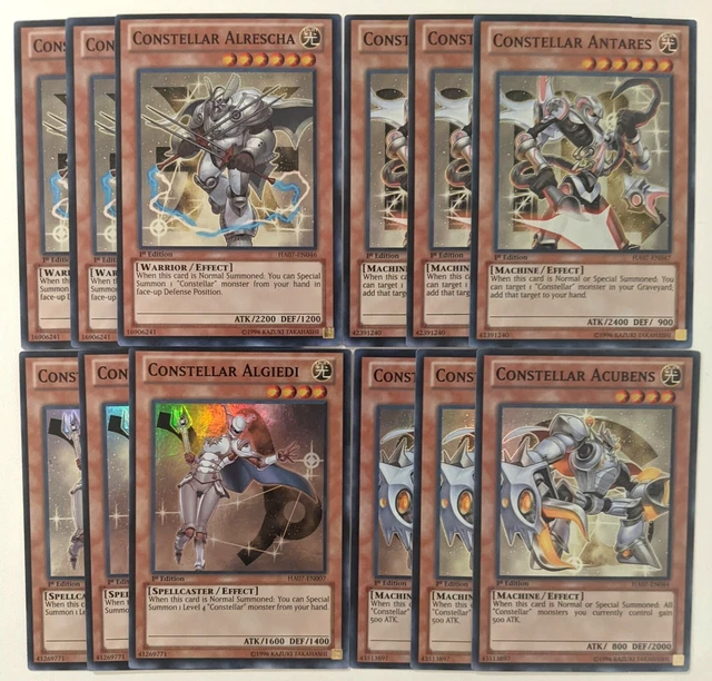 YUGIOH 33 CARD Constellar Deck Core with 5 Card Extra Deck $29.95 ...