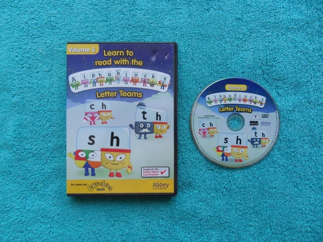 LEARN TO READ WITH THE ALPHABLOCKS LETTER TEAMS volume 3 - dvd EUR 7,86 ...