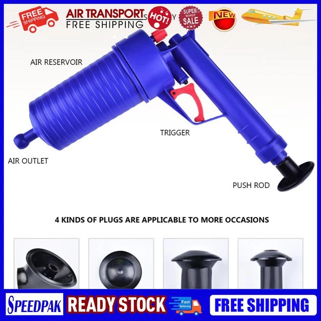 AIR POWER DRAIN Pipe Cleaner High-pressure Unblocking Pipes for ...