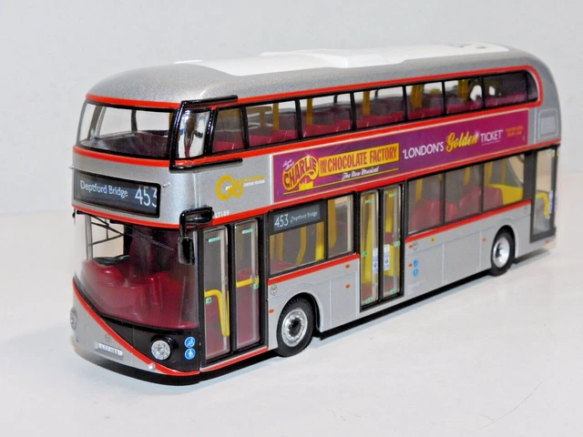 OOC WRIGHTBUS NEW Bus For London Go-Ahead 453 Deptford 1/76 Om46614B ...