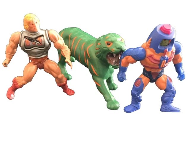 MOTU LOT FIGURINE He-Man - Adam - E faces Masters Universe action ...