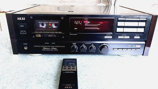 AKAI GX-95 REFERENCE Master Cassette Deck * Classico di fascia alta ...