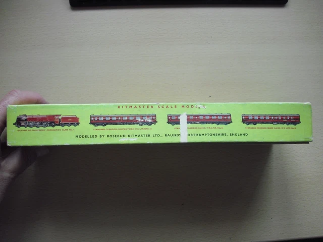 ROSEBUD KITMASTER BR Standard Corridor 2nd Green No 14 fully made (b) £ ...