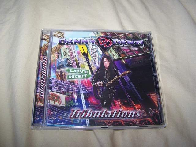DANNY DANZI - Tribulations CD 2021 Hard Melodic Rock - with hand signed ...