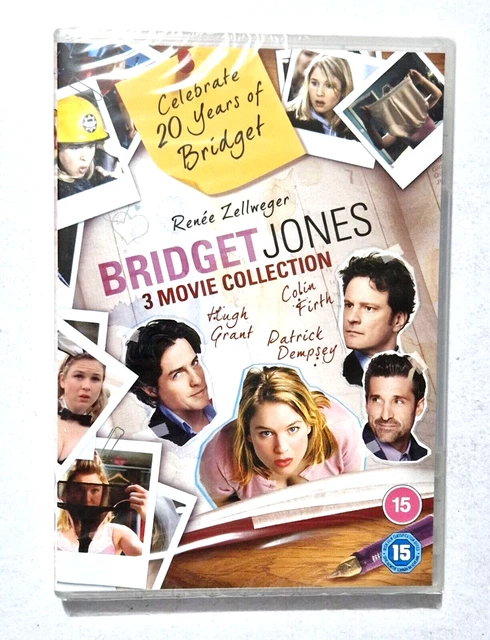 BRIDGET JONES 3 movie Collection DVD SEALED Starring Renee Zellwegger £ ...