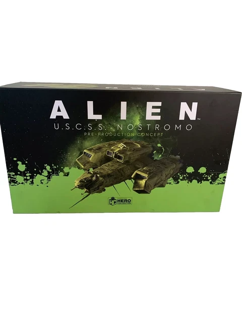 EAGLEMOSS ALIEN USCSS Nostromo Xl Ship - Pre-Production Concept Bonus ...
