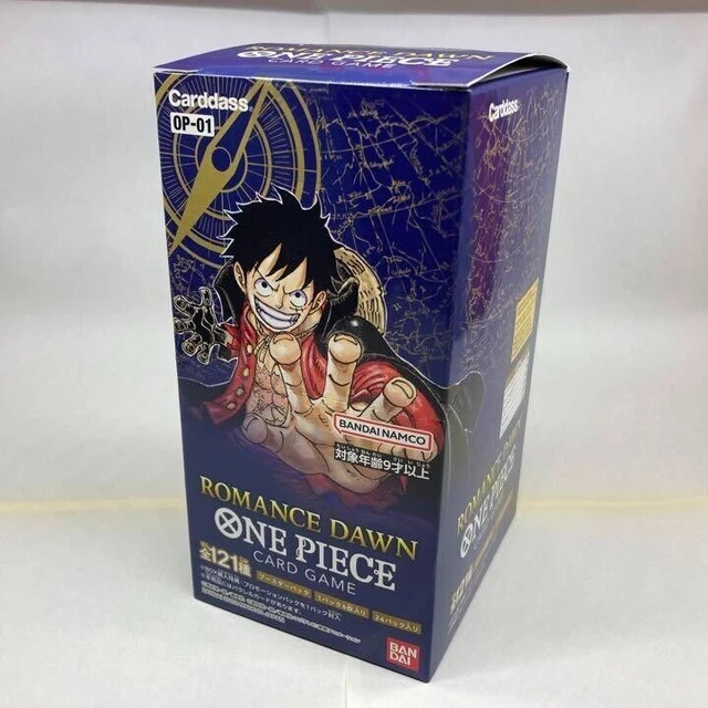 ONE PIECE TRADING Card Game Romance Dawn OP-01 Booster Box Japanese ...
