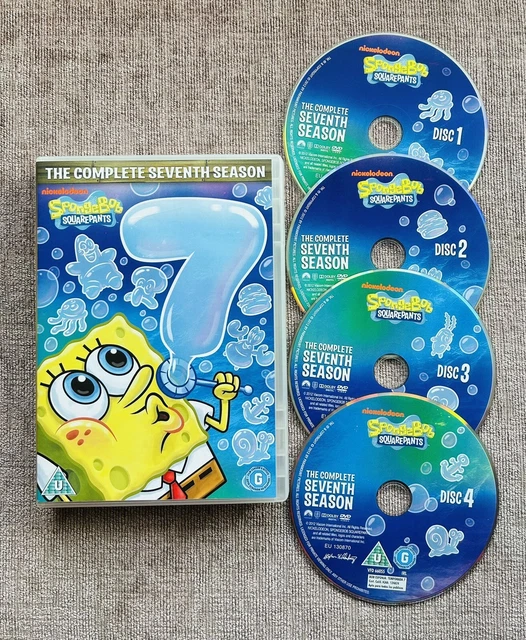 SPONGEBOB SQUAREPANTS DVD Lot Nickelodeon Sponge Bob Tales from the ...